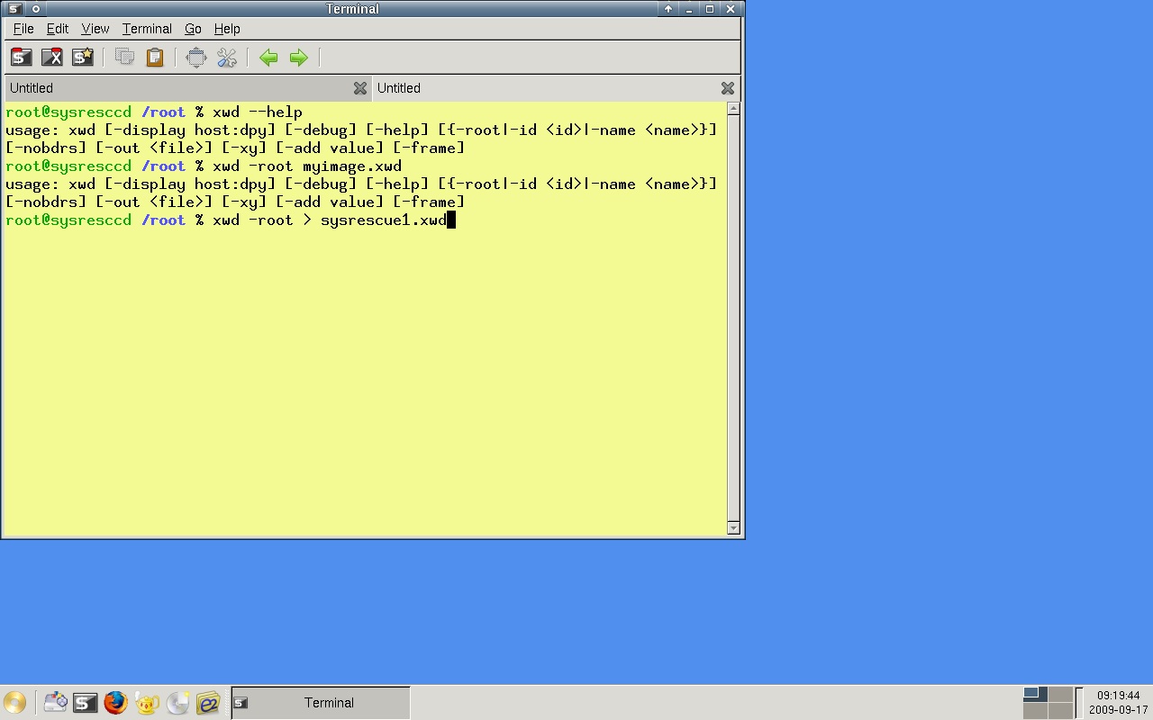 การเขียน Image ของ Harddisk ด้วยแผ่น System Rescue Live CD (ตอนที่ 1 ...
