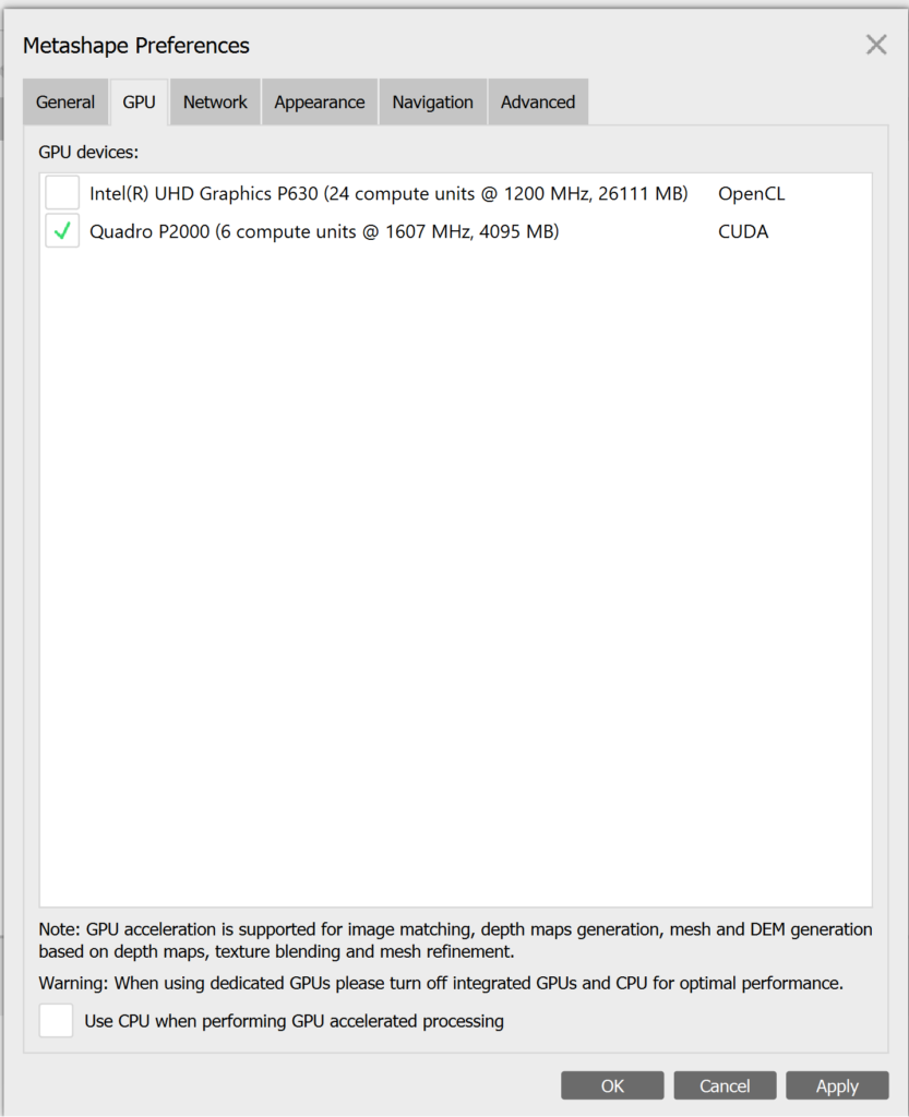 การประมวลผลข้อมูลโดรนด้วย Agisoft Metashape ด้วยการต่อแบบโครงข่าย (Network Processing) – Prajuab ...