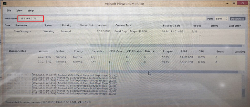 การประมวลผลข้อมูลโดรนด้วย Agisoft Metashape ด้วยการต่อแบบโครงข่าย (Network Processing) – Prajuab ...
